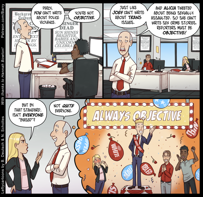 Lefty Cartoons » Blog Archive » Only Some Can Be Objective